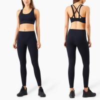 China FP High Intensity Workout Clothes Breathable Matching Yoga Pants And Sports Bra for sale