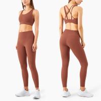 China FP High Intensity Workout Clothes Breathable Matching Yoga Pants And Sports Bra for sale