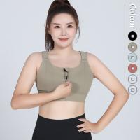 China Breathable Plus Size Sports Bra Women Fitness Cross Strap Sweat Wicking for sale