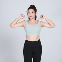 China U Shaped 4XL Plus Size Sports Bra Full Cup One Piece Breathable Moisture Wicking for sale