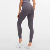 China High Waist Stretch Capri Compression Workout Pants Nude 6 Colors XS-XXL for sale