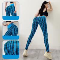 China High Waisted Zebra Scrunch Butt Lifting Leggings Seamless with S M L Size for sale