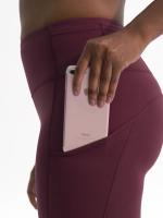 China Size 4 - 12 Sweat Wicking Yoga Pants Stitching Pocket Stretchable Double Sided Sanded for sale