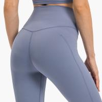 China Women's High Waist Stretch Pocket Yoga Pants Breathable S - XXL Size for sale