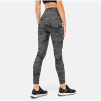China Ink Dye Patterned Yoga Leggings Pro Skin High Stretch Breathable Gym Pants for sale