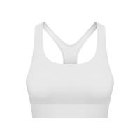 China Three Row Buckle Womens Sports Bra Back Hollow Shockproof for sale