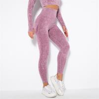 China Washed Gym Scrunch Butt Leggings Seamless Big Booty Workout Gym Pants for sale