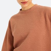 China Loose Ladies Yoga Tops Casual Fitness Running Cotton Short Pullover Sweater for sale