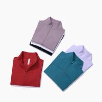 China Long Sleeve Full Zip Base Layer Horse Riding High Neck Equestrian Show Shirt for sale