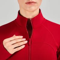China Long Sleeve Full Zip Base Layer Horse Riding High Neck Equestrian Show Shirt for sale
