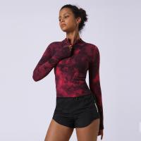 China Half Zipper Womens Horse Riding Base Layer Quick Dry Long Sleeve Equestrian Tops for sale