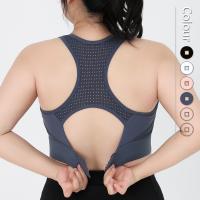 China High Intensity Workout Plus Size Sports Bra Latex Pad Shock Resistant for sale
