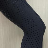 China Full Seat Silicone Horse Riding Pants / Equestrian Leggings With Phone Pocket for sale