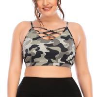 China Printed Women's Sports Bra And Leggings Set 3XL Plus Size Breathable Sexy for sale