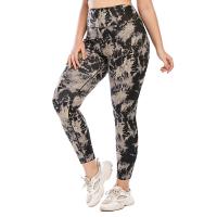 China Workout L - XXXL Flora Yoga Pants Active Stretch Quick Dry With Back Pockets for sale