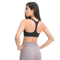 China Moisture Wicking 220gsm Breathable Yoga Bra Y - Back S M L Size for sale