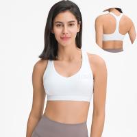 China Moisture Wicking 220gsm Breathable Yoga Bra Y - Back S M L Size for sale