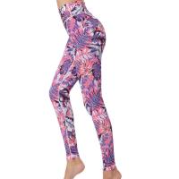 China ODM Digital Patterned Yoga Pants Moisture Wicking Womens 4 Way Stretch Leggings for sale