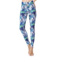 China ODM Digital Patterned Yoga Pants Moisture Wicking Womens 4 Way Stretch Leggings for sale