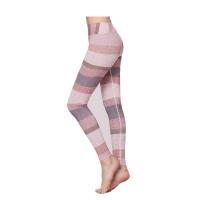 China Ladies Patterned Yoga Pants Breathable Quick Drying Women's Slim Fit Sweatpants for sale