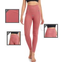 China Plus Size Inside Waistband Pocket Women Yoga Pants Naked Feel Sports Leggings for sale