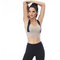 China Mesh Breathable Push Up Plus Size Sports Bra High Elastic Removable Padded for sale