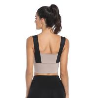 China Mesh Breathable Push Up Plus Size Sports Bra High Elastic Removable Padded for sale