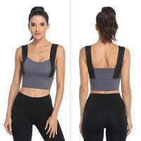 China Mesh Breathable Push Up Plus Size Sports Bra High Elastic Removable Padded for sale
