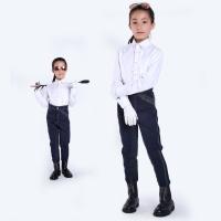 China Kids Horse Riding Breeches Breathable Cotton Childrens Horse Riding Pants for sale