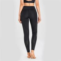 China Mesh Breathable Plus Size Yoga Pants Sports Leggings Polyester Spandex for sale