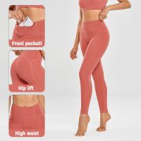 China Mesh Breathable Plus Size Yoga Pants Sports Leggings Polyester Spandex for sale