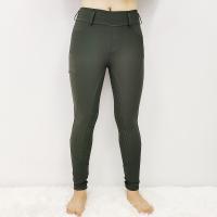 China Polyester High Waisted Full Seat Riding Breeches Quick Dry Women Equestrian Pants for sale