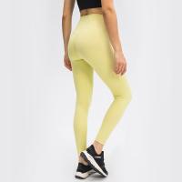 China Naked Feeling Pocket Yoga Pants 7/8 Ladies High Waisted Gym Leggings for sale