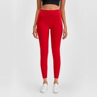 China Finished High Waisted Squat Proof Leggings Breathable Full Length Yoga Pants for sale