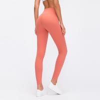 China Finished High Waisted Squat Proof Leggings Breathable Full Length Yoga Pants for sale