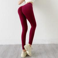 China Womens Scrunch Butt Leggings High Stretechy Nylon Quick Dry Workout Pants for sale