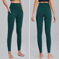 China Athletic Plus Size High Waisted Sports Leggings Nude Nylon And Spandex Yoga Pants for sale