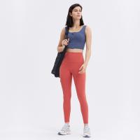 China Women'S Slim Fit Capri Pants Stretch Anti Pilling Sports Yoga Leggings For Running for sale