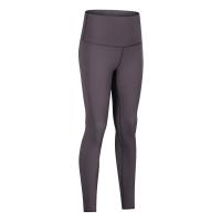 China Sports Moisture Wicking Yoga Pants Fitness High Waist Women's Running Capris for sale