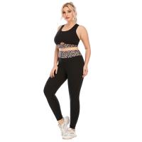 China Anti UV Women's Plus Size Sportswear High Waist Matching Sports Bra And Leggings for sale