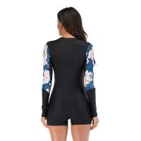 China Women One Piece Womens Surfing Suits Customized Slim Thin Boxer for sale