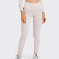 China 4 Colors Plus Size High Waisted Gym Leggings 4 Way Stretch Ladies Gym Leggings for sale