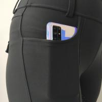 China Compression High Waisted Riding Breeches Woman Full Seat Black Equestrian Leggings for sale