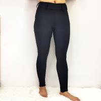 China Women'S Equestrian Horse Riding Pants Silicone Black Knee Anti Pilling for sale
