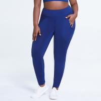 China Peach Hip Lifting Large Size Yoga Pants L - 4XL Womens Nude Sport Tight for sale
