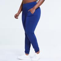China Peach Hip Lifting Large Size Yoga Pants L - 4XL Womens Nude Sport Tight for sale