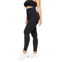 China Polyester Spandex Plus Size Running Leggings Elastic High Waisted Running Pants for sale