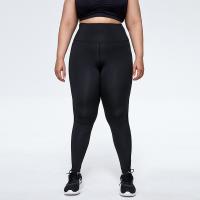 China Size 4XL Plus Size Yoga Pants Colorfast Moisture Wicking Mesh Breathable for sale