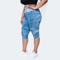 China High Waisted Plus Size Yoga Pants Tie Dye Leggings Fitness Running Anti Pilling for sale