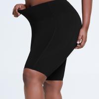 China 4XL Moisture Wicking Plus Size High Waisted Yoga Shorts pants Women's Running Shorts for sale